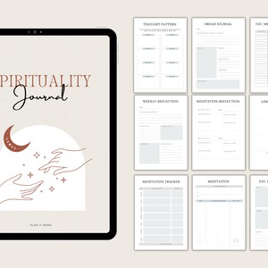 Spirituality Journal, Spiritual Journal, Spiritual Planner, Spiritual ...