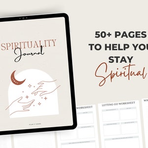 Spirituality Journal, Spiritual Journal, Spiritual Planner, Spiritual ...