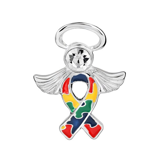 Autism Ribbon Pin - Etsy