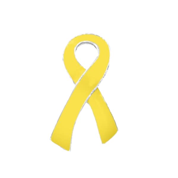Yellow Ribbon Pin - Etsy