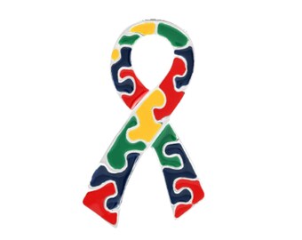 Butterfly Autism Ribbon Pins for Autism Awareness Fundraising, Gift ...