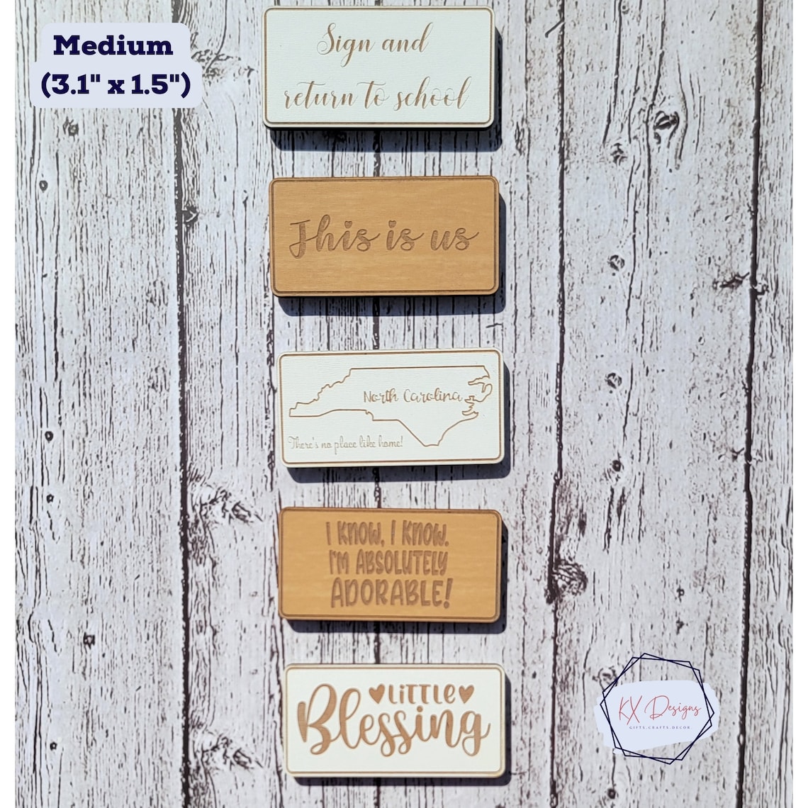 Wooden Magnets, Different Sizes, Refrigerator Magnets, Classroom ...