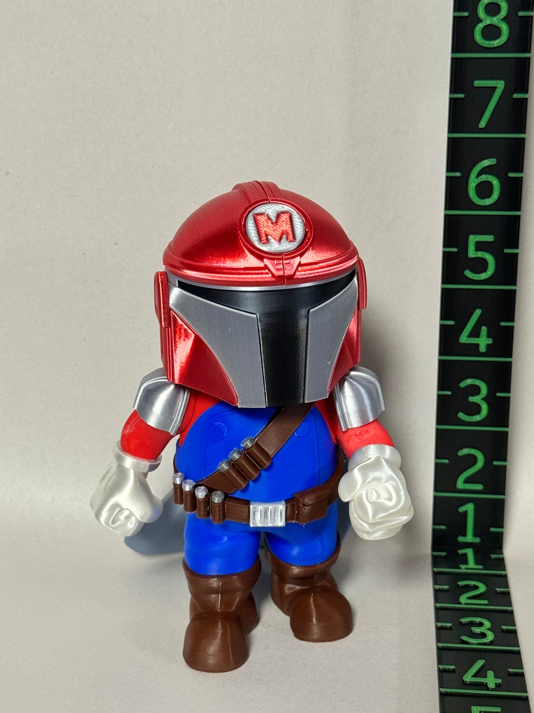 Mariolorian W/ Groshi Fan Art Mashup Mario/mando - Etsy