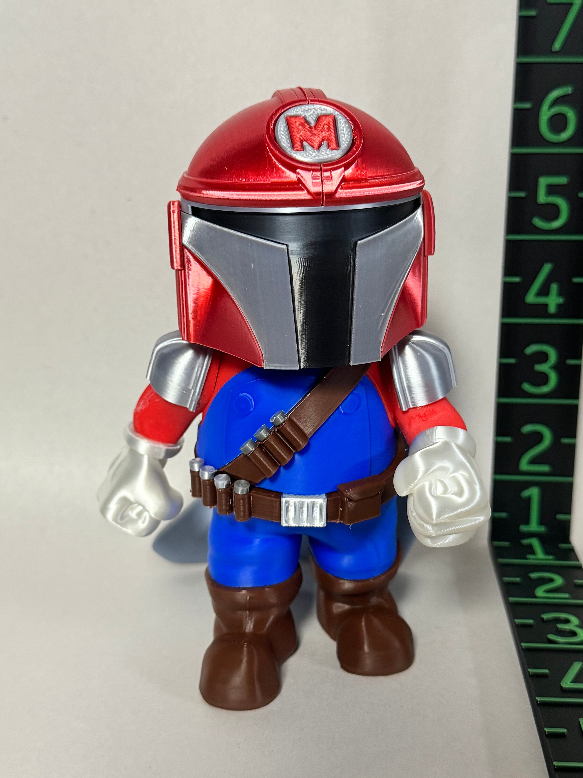 Mariolorian W/ Groshi Fan Art Mashup Mario/mando - Etsy