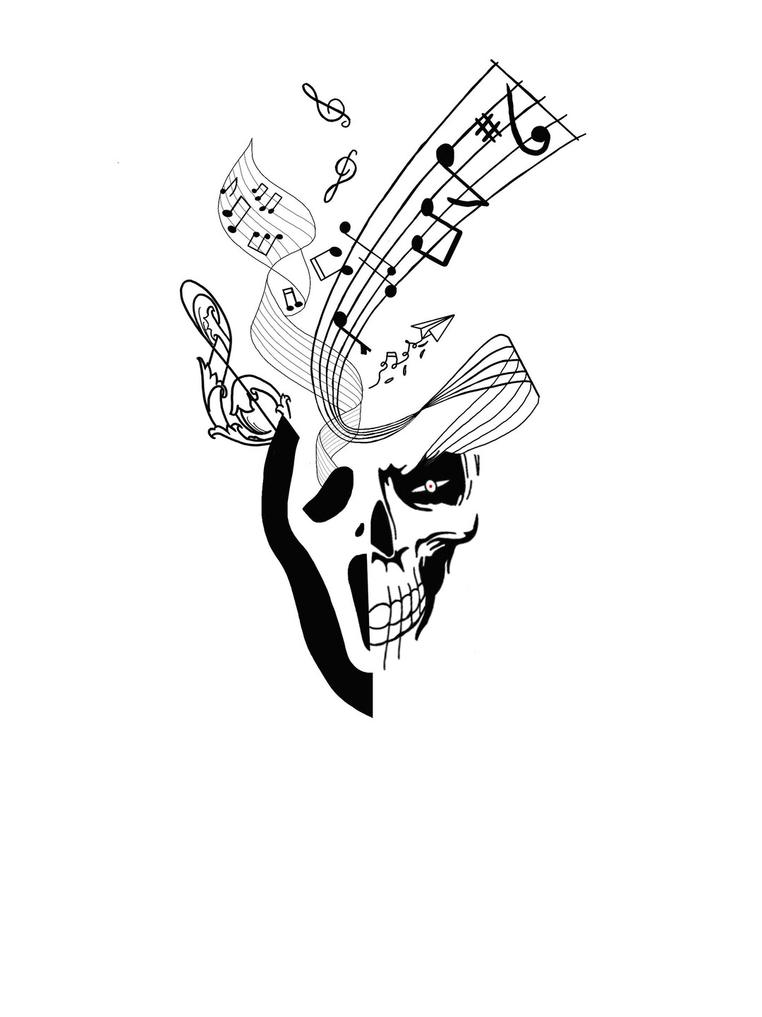 Custom Large Tattoo Design - Etsy