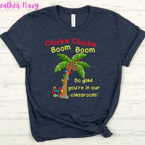 Alphabet Coconut Tree Chicka Chicka Boom Boom Shirt - Etsy