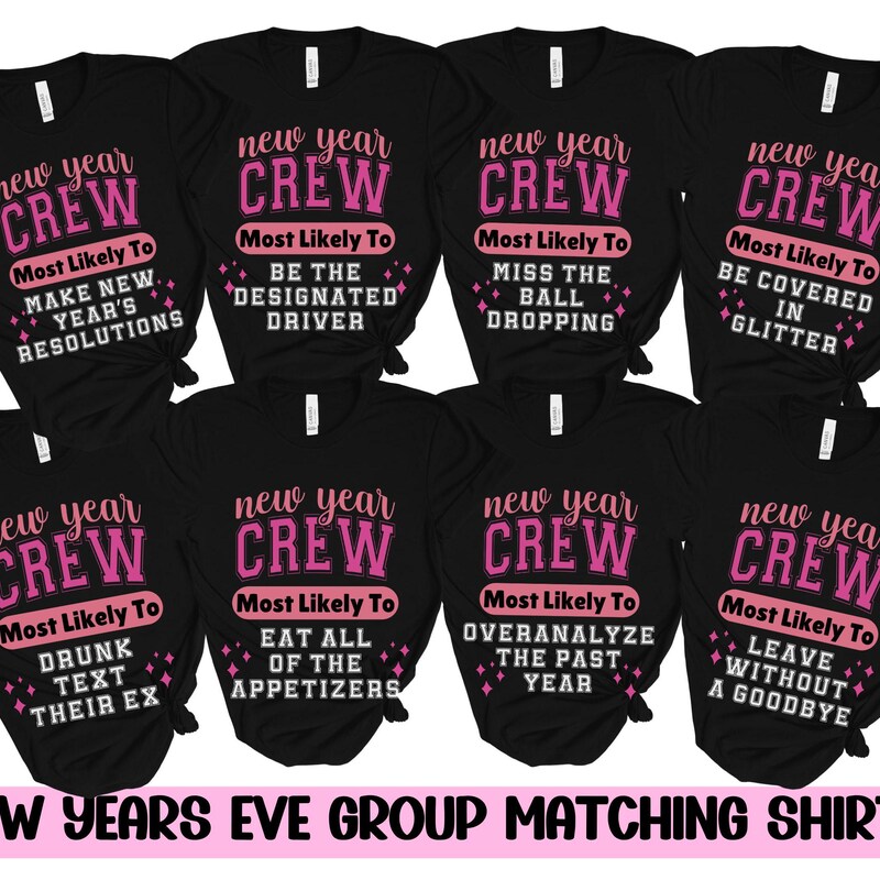 New Years Eve Pj Shirts - Etsy