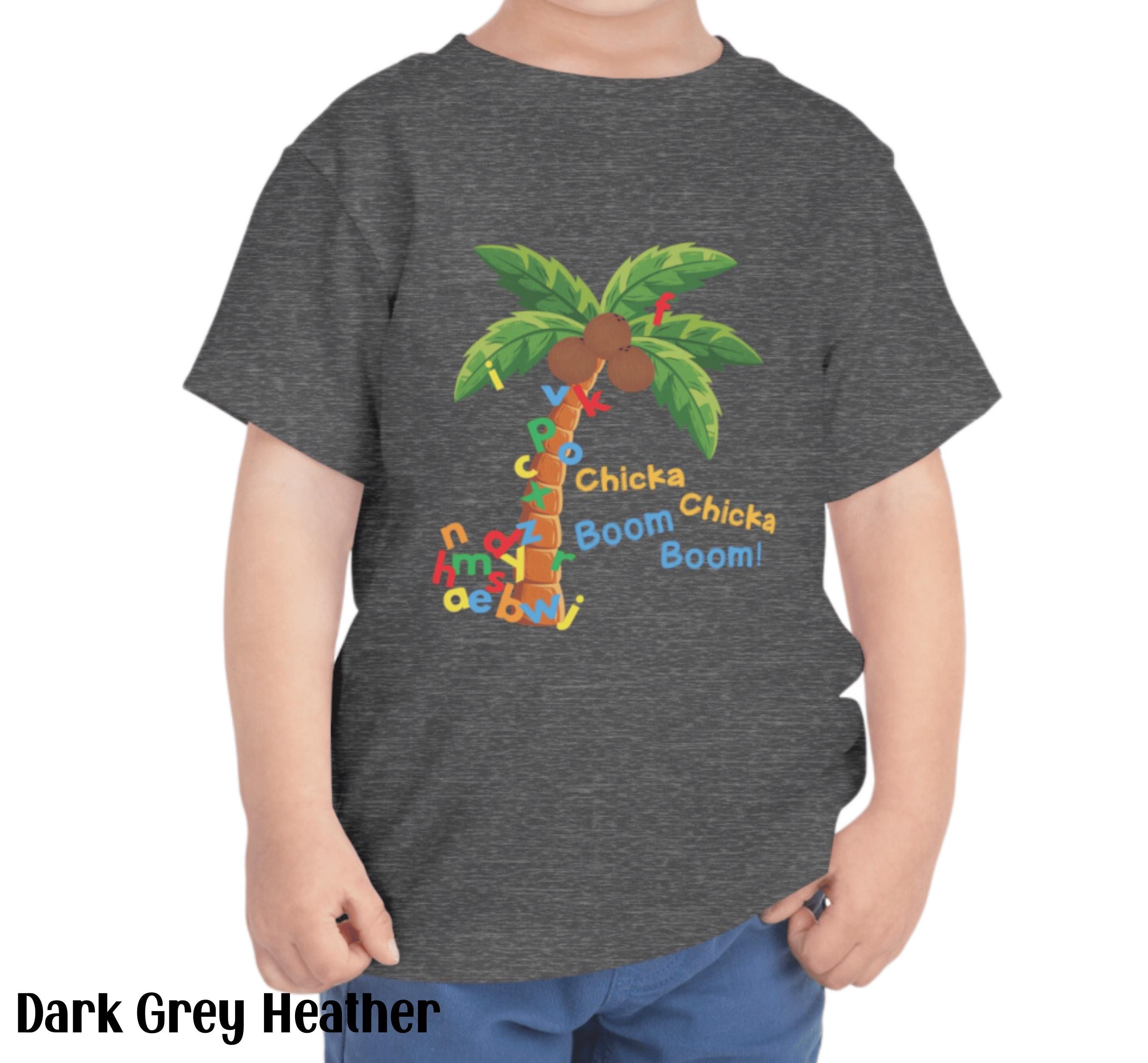 Alphabet Coconut Tree Toddler Shirt, Chicka Chicka Boom Boom Kids ...
