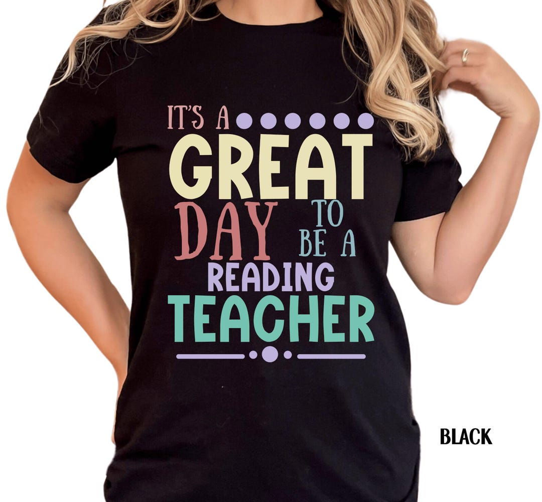 Reading Teacher Shirt, Literacy T-shirt, Reading Specialist Tshirt ...