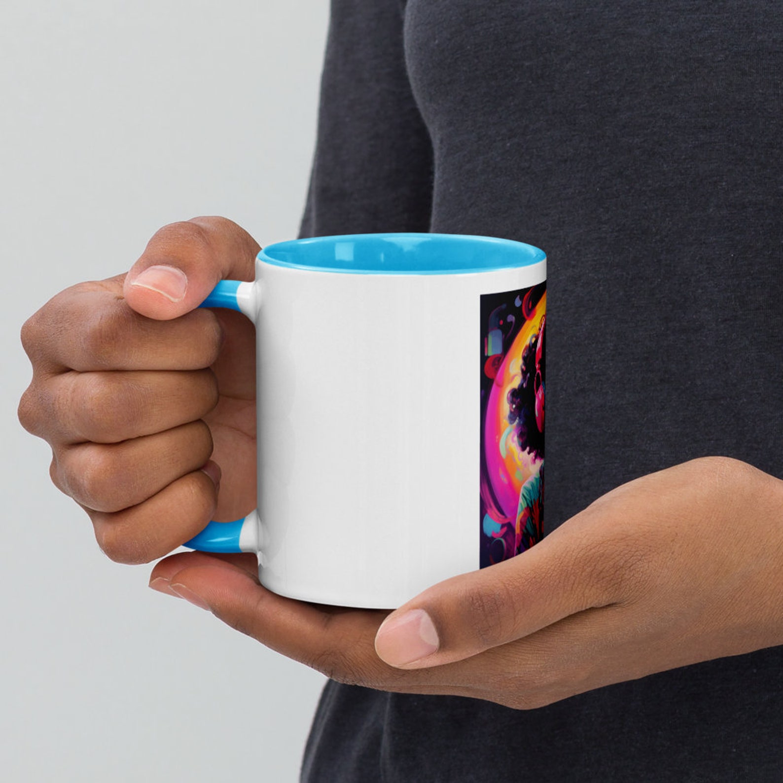 Black Girl Coffee Mug Etsy