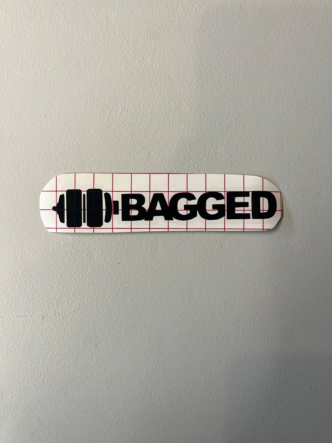 Bagged Decal - Etsy