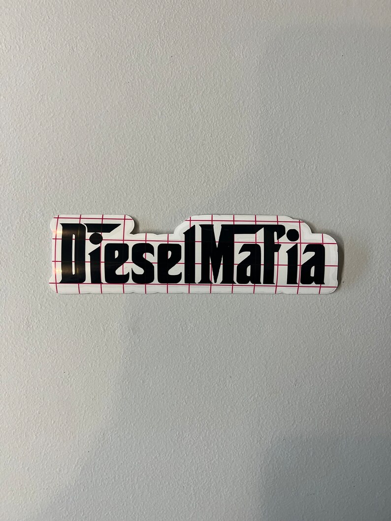 Diesel Mafia Decal - Etsy