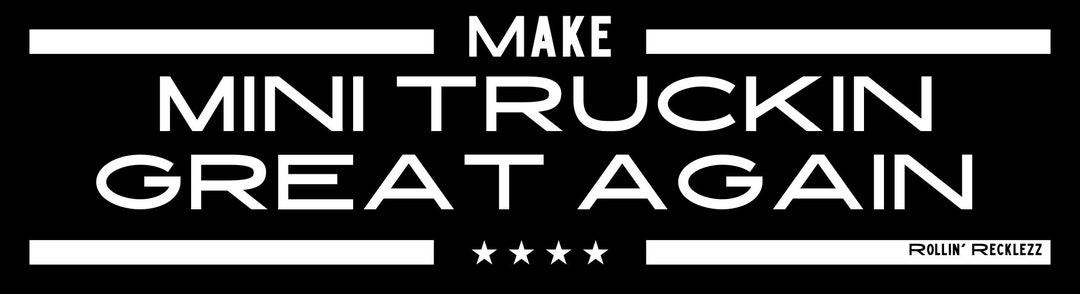 Make Mini Truckin Great Again Decal - Etsy