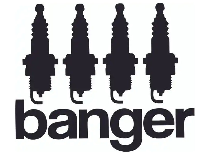 Four Banger Decal - Etsy