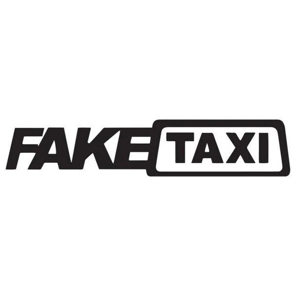Fake Taxi Bumper Sticker - Etsy