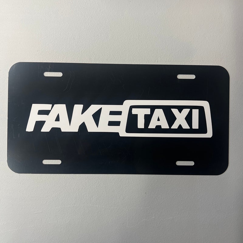 Fake Taxi Car Sticker - Etsy