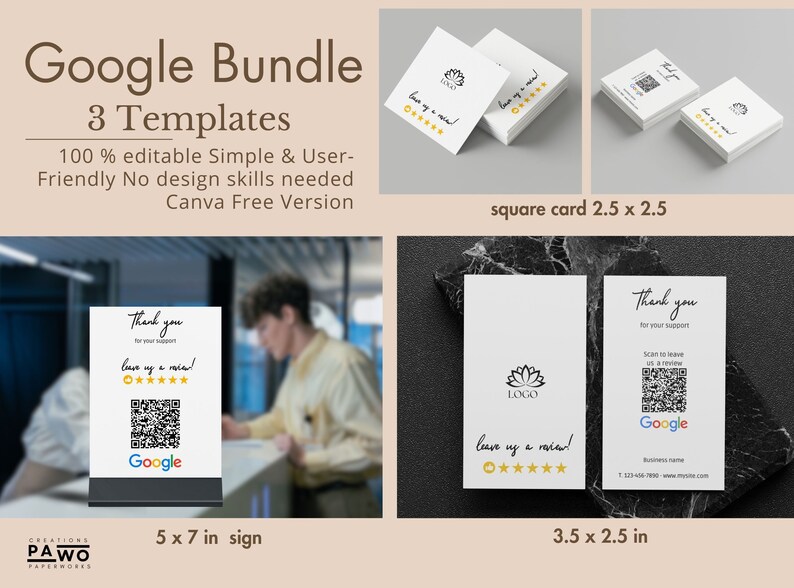 Google Review My Business Card Qr Code Sign Handwritten Business Review ...