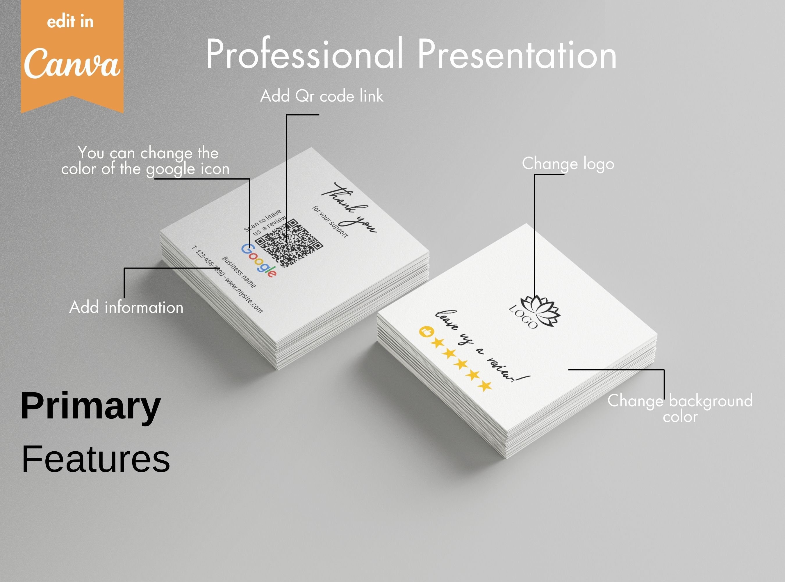 Google Review My Business Card Qr Code Sign Handwritten Business Review ...