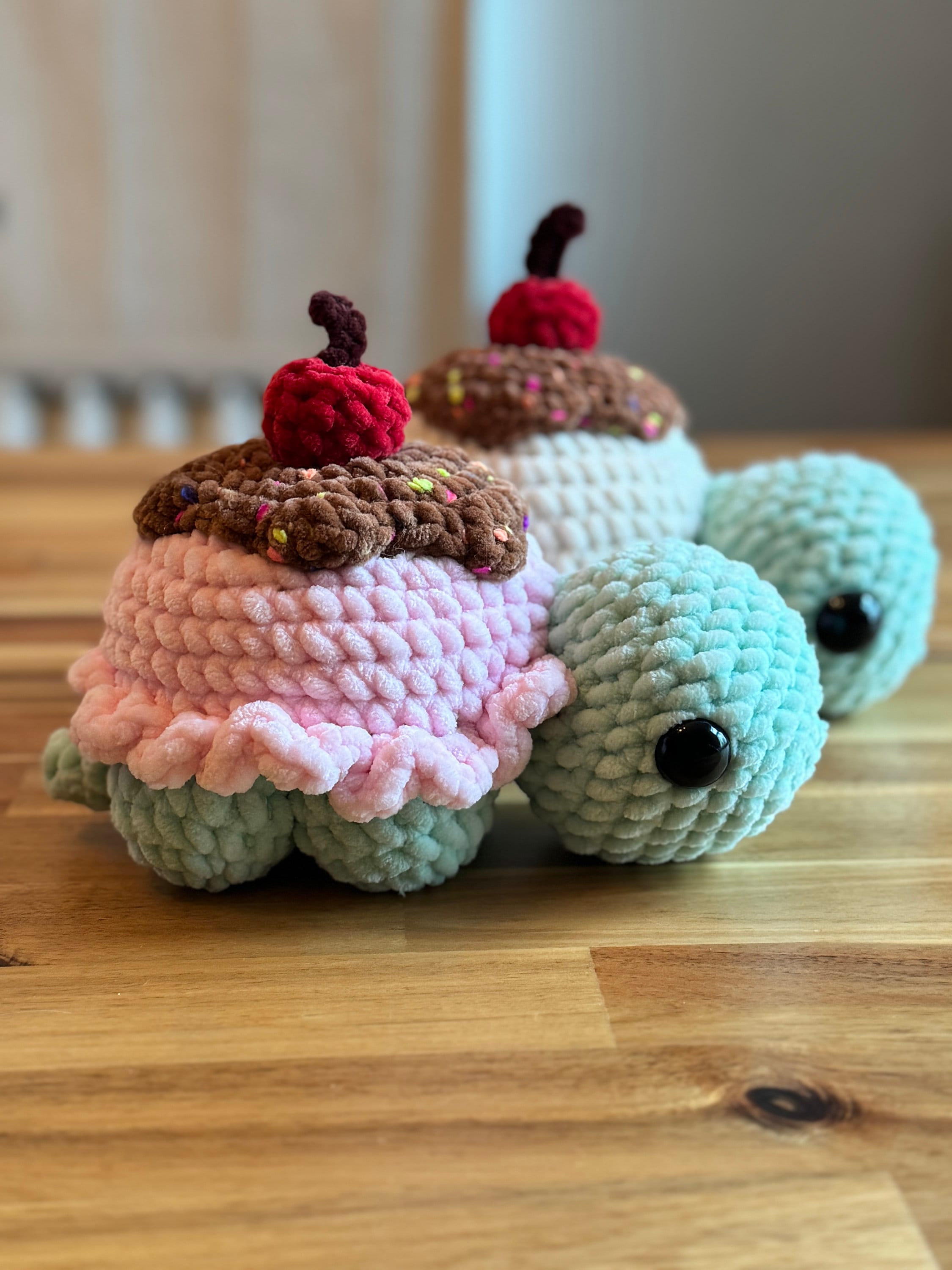Turtle Crochet Pattern Crochet Turtle Sundae Pattern Ice Cream Turtle ...