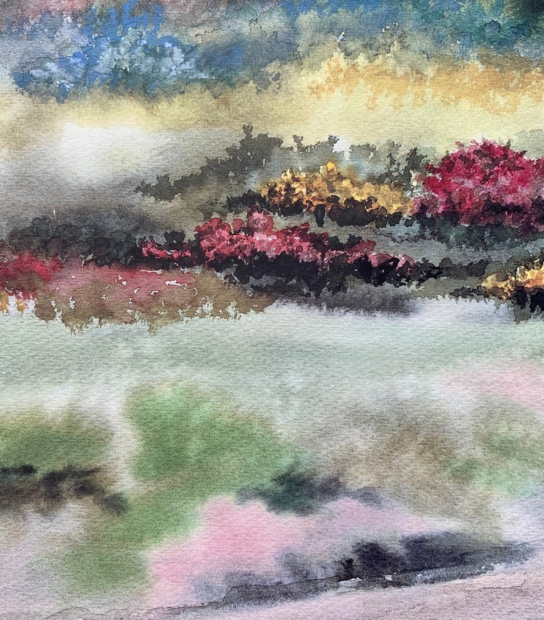 Michael Casper's "the Garden Walk" Limited Edition Lithograph, Signed ...