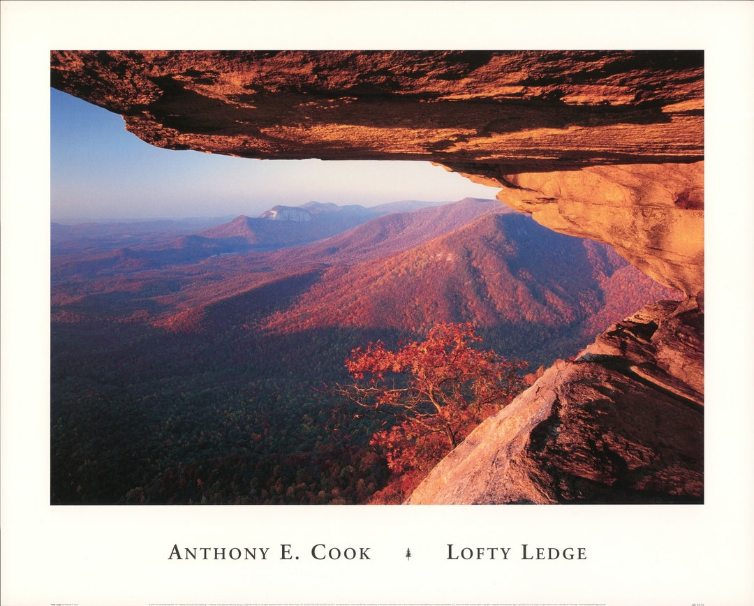 Lofty Edge by Photographer Anthony E. Cook. Fine Art Print, Photograph ...