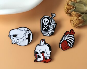 It's Fine I'm Fine Everything's Fine Enamel Pin Badge Display Lapel Pin Collar Pin Hat Pin Cute ...