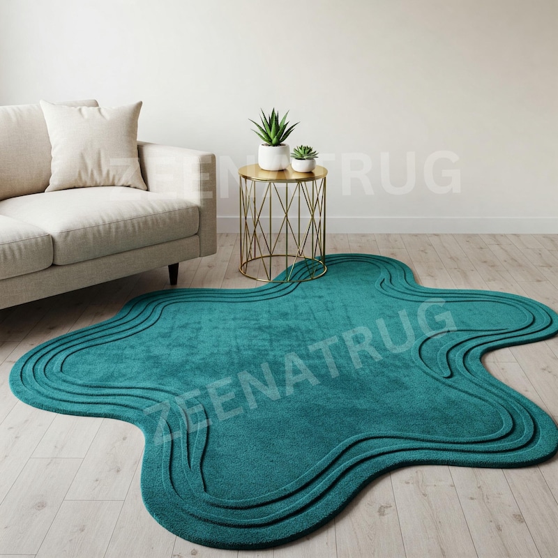 Topography Tufted Rug - Etsy UK