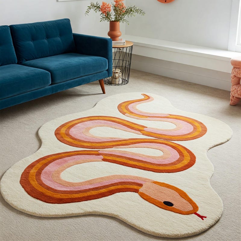 Snake Rug - Etsy