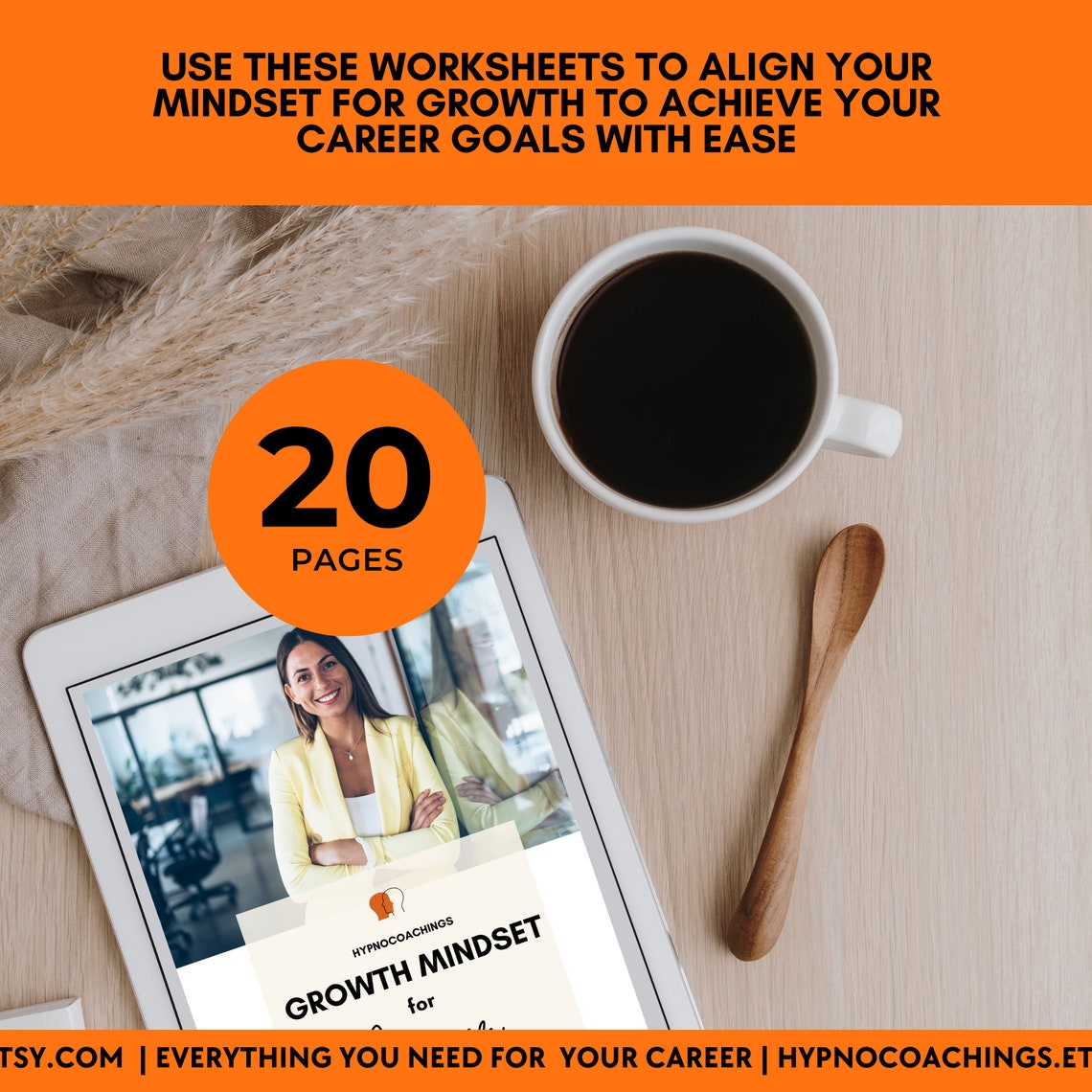 Instant Download for Growth Mindset Career Worksheets and Personal ...