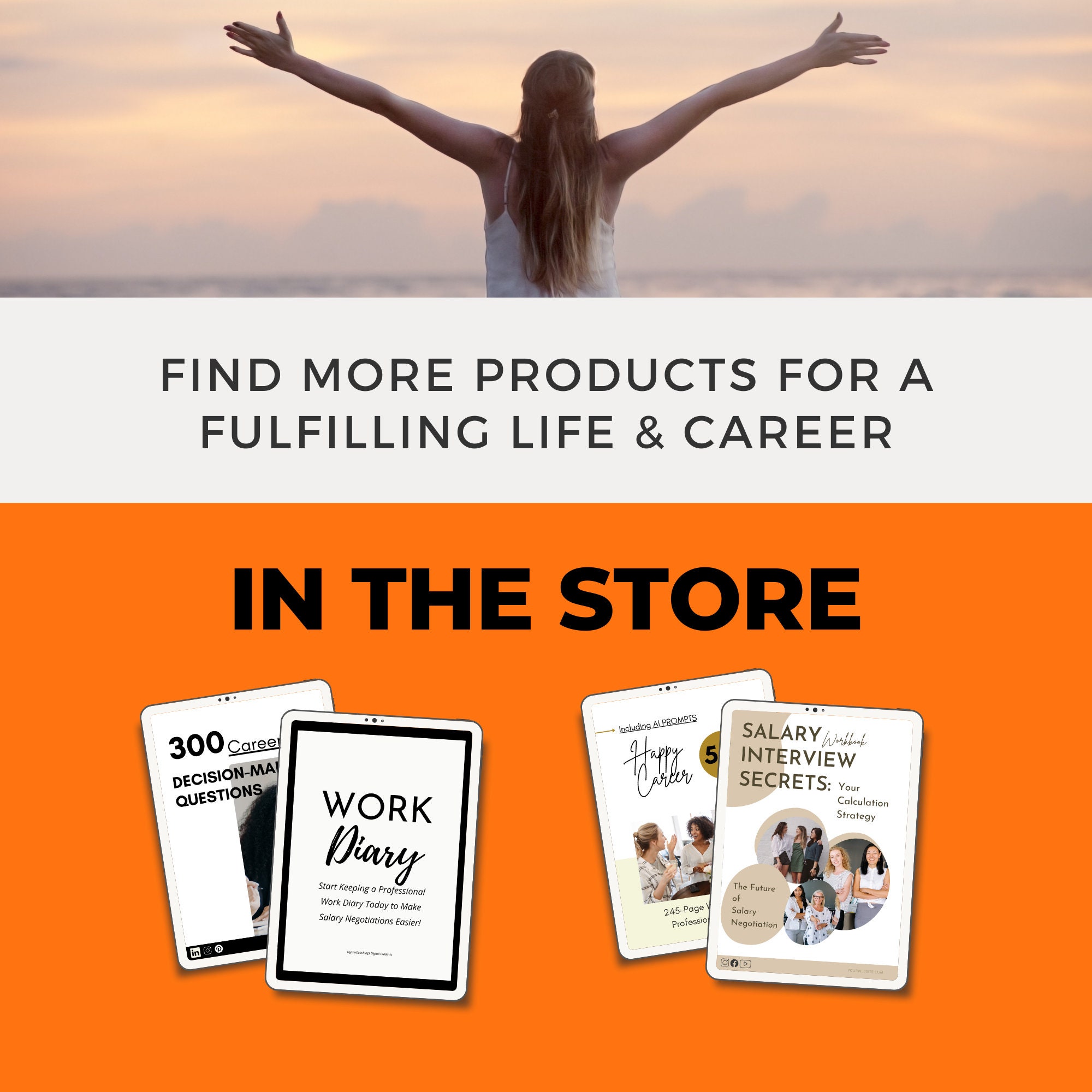 Instant Download for Growth Mindset Career Worksheets and Personal ...