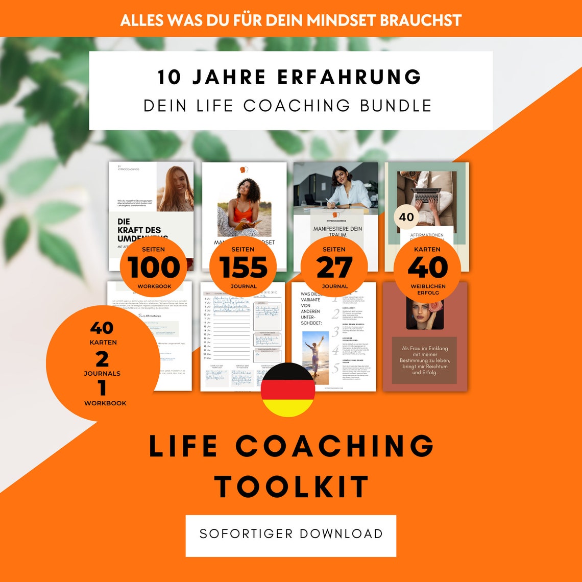 Mega Bundle Life Coaching Tookit, Coaching Worksheets, Mindset Coaching ...