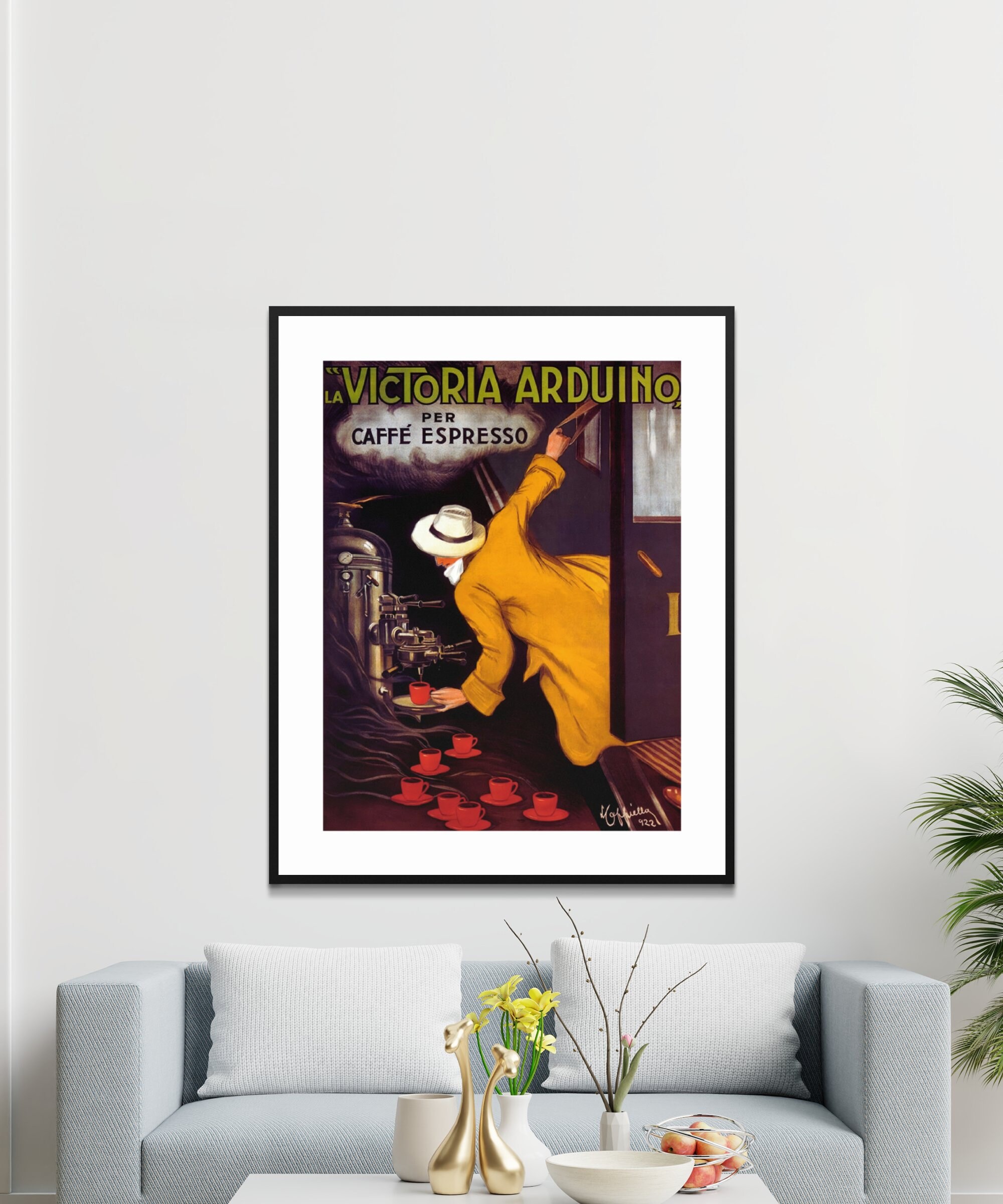 Advertising Poster for Victoria Arduino by Leonetto Cappiello 1922 ...