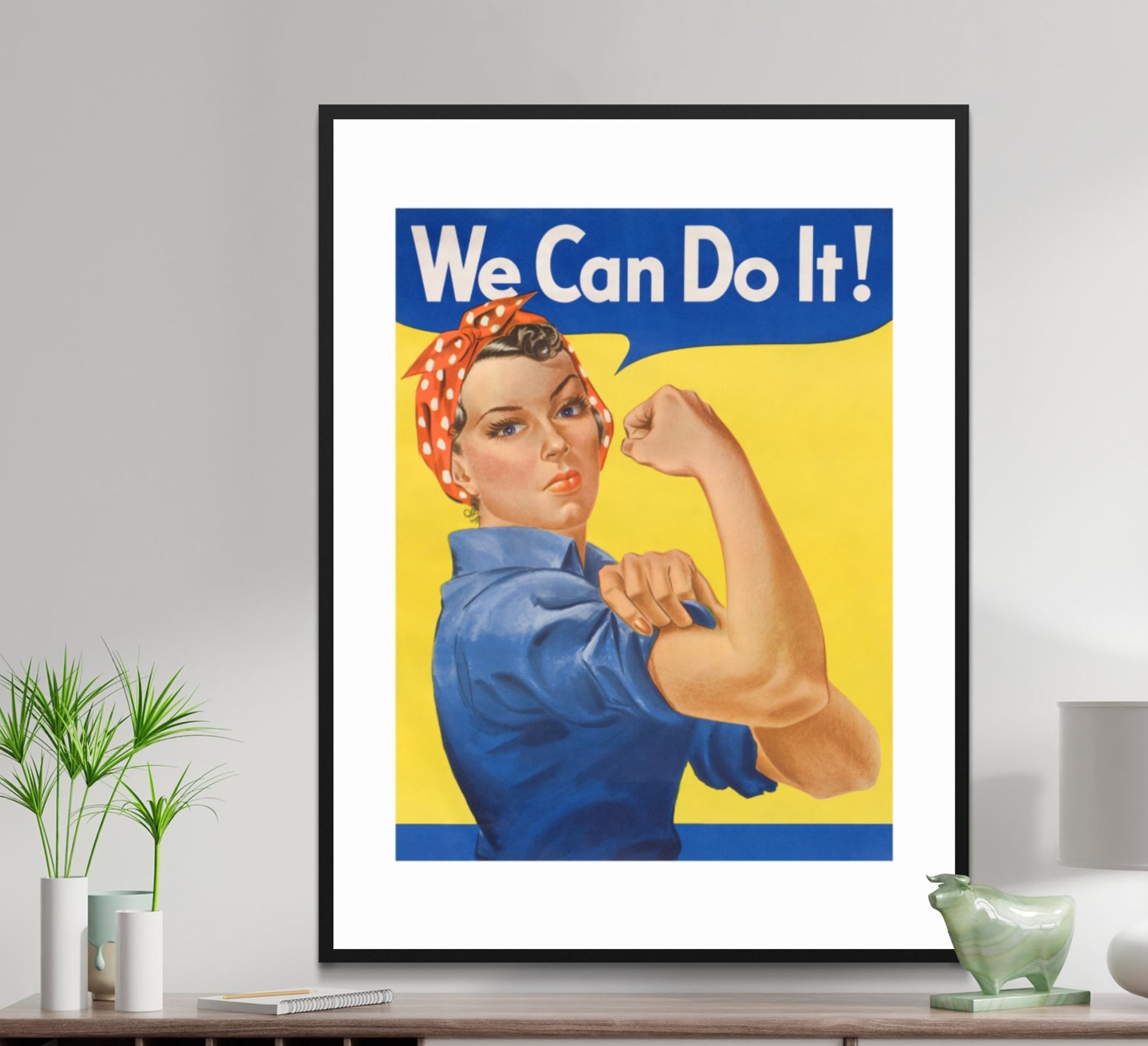 We Can Do It Rosie the Riveter 1942-1945 by J. Howard Miller Instant ...