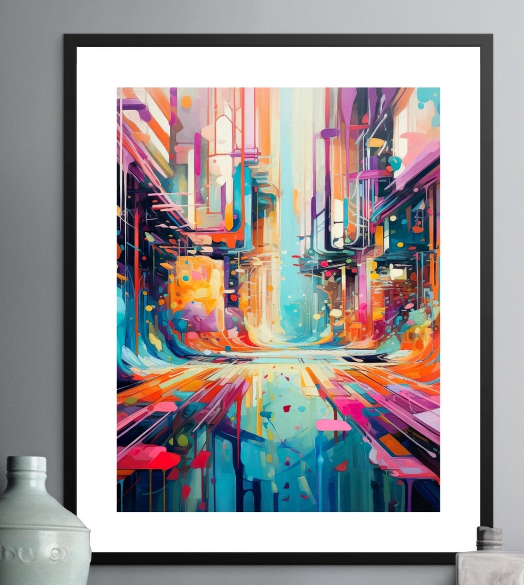 Abstract Illustration Instant Download DIGITAL Wall Art - Etsy