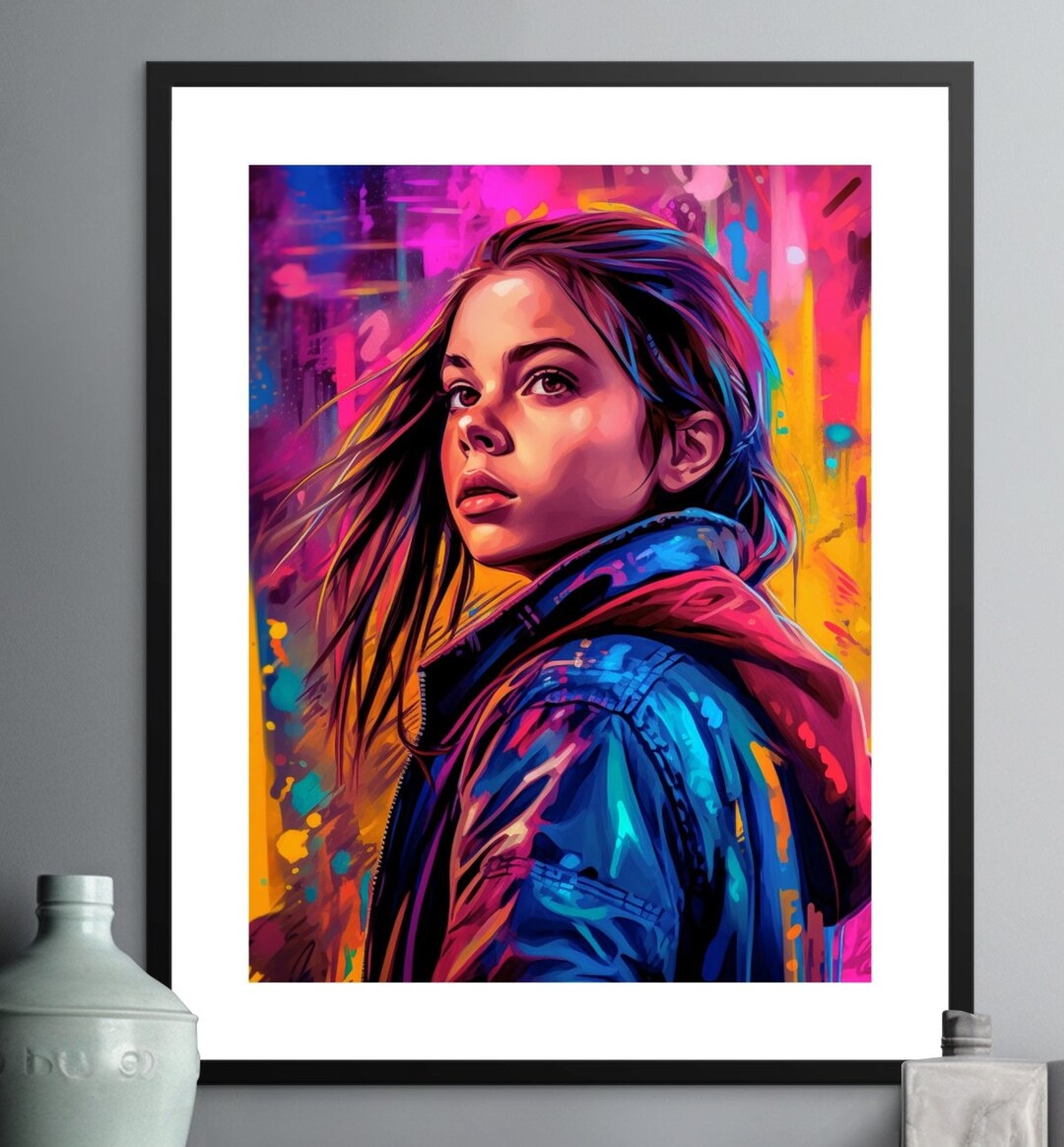 Graffiti Style Wall Art Urban Street Art Style Illustration Instant ...