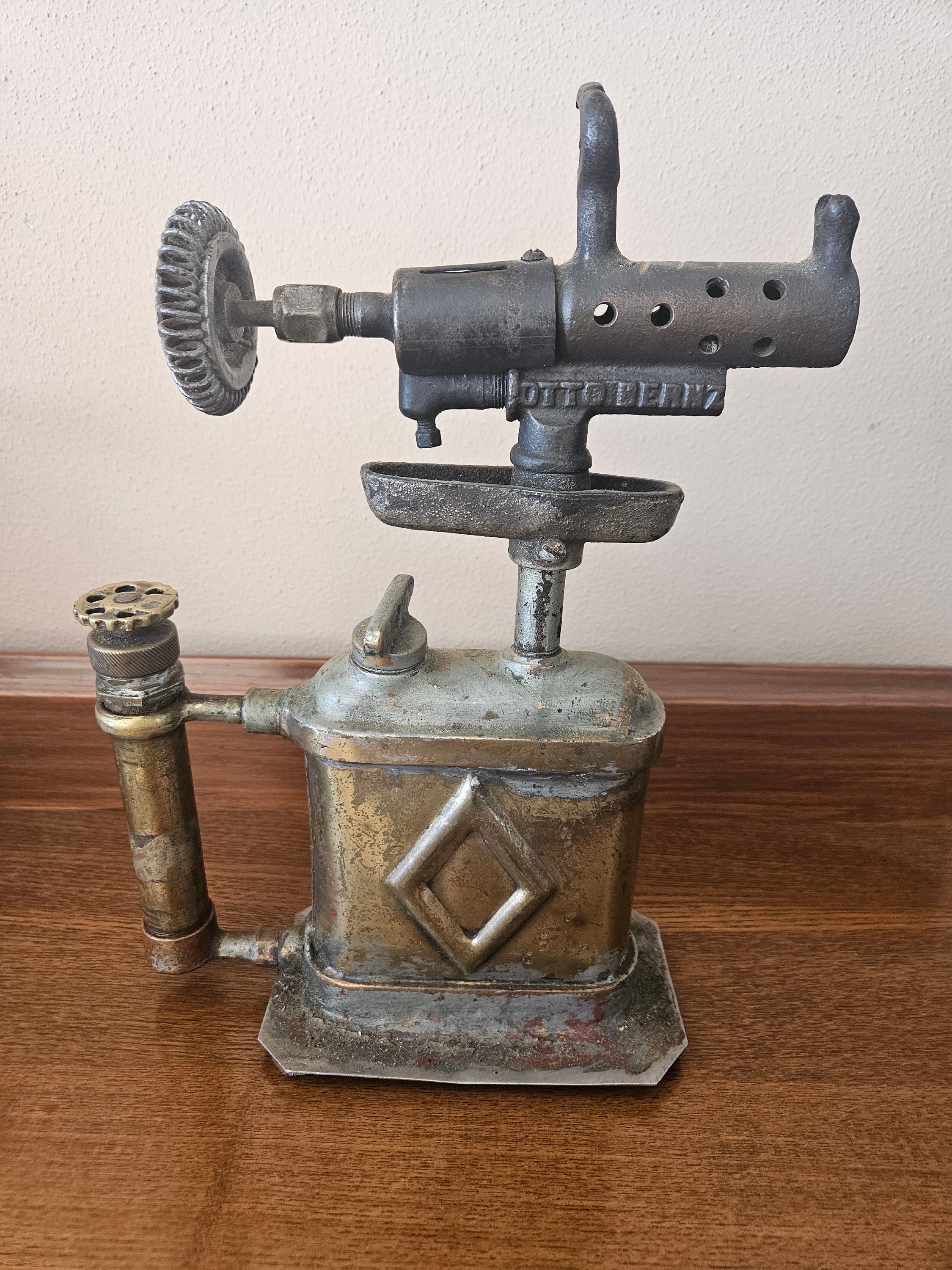 Antique Otto Bernz Brass Blow Torch - Etsy