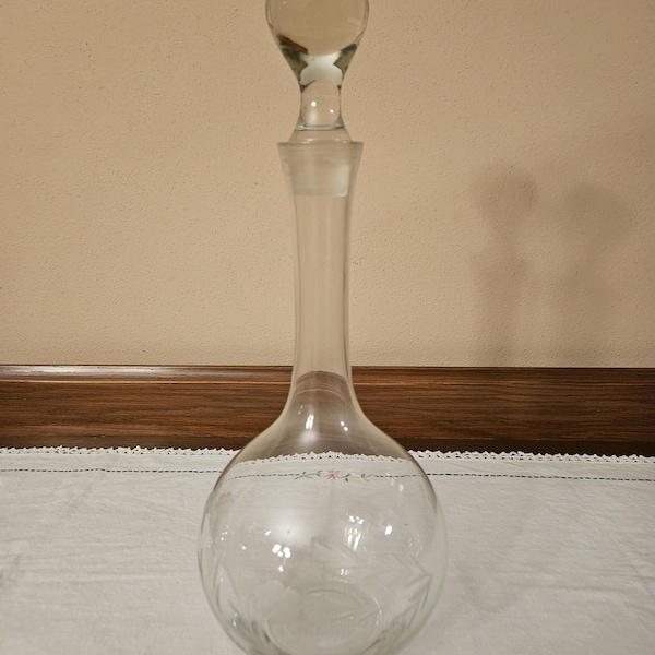 Vintage Wine Decanter - Etsy