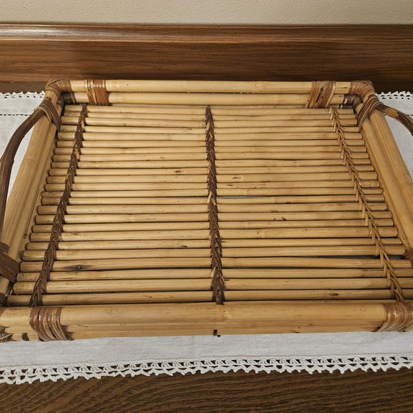 Bamboo Tray - Etsy