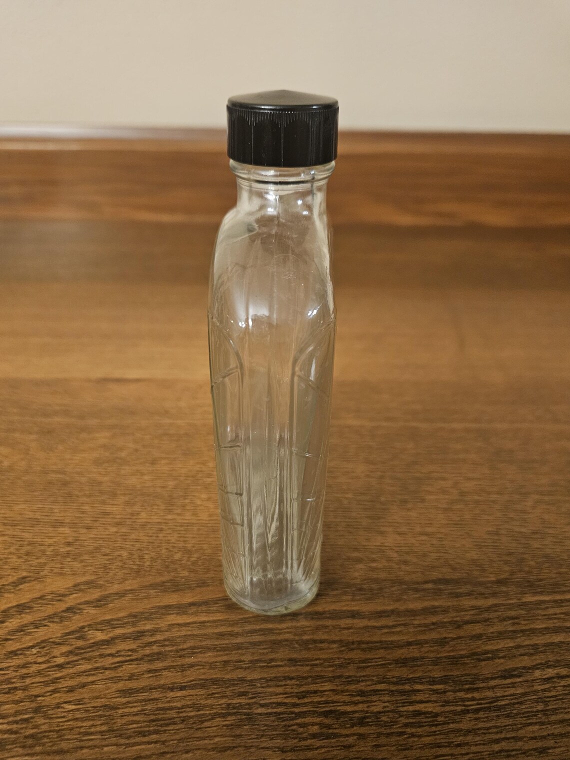 Vintage Glass Flask. Art Deco Design. Owens Illinois Falcon Flask. - Etsy