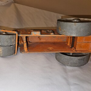 Vintage Hubley Kiddie Toy Orange Diesel Steam Roller - Etsy