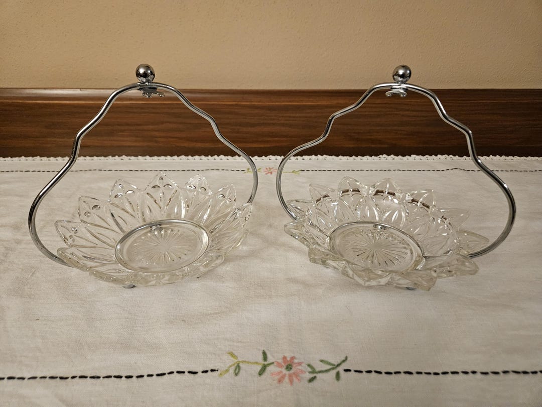 Vintage Pair of Relish Trays. Dishes Are Different. See Photos and ...