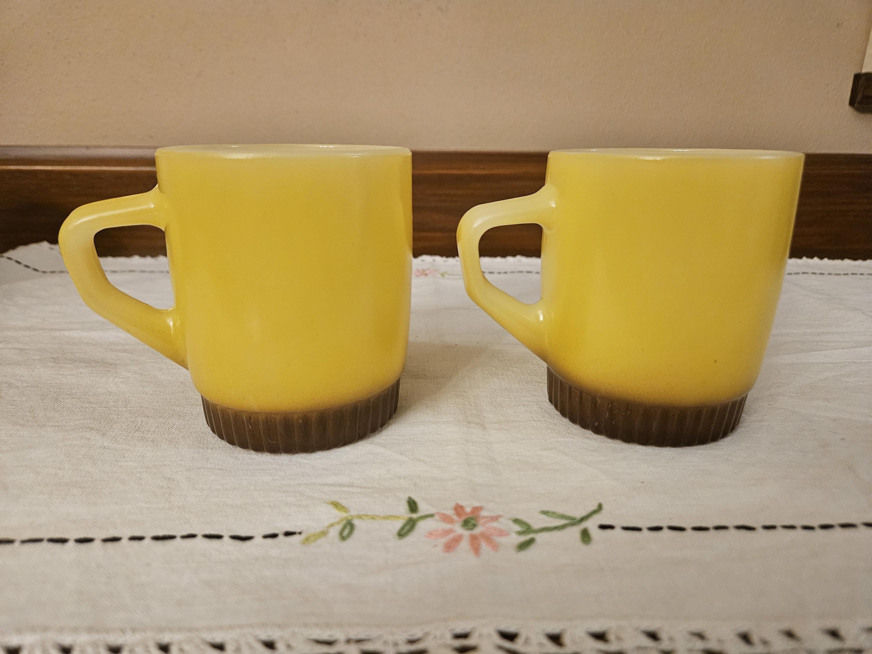 Vintage Fire King by Anchor Hocking Set of 2 Ombre Mugs - Etsy
