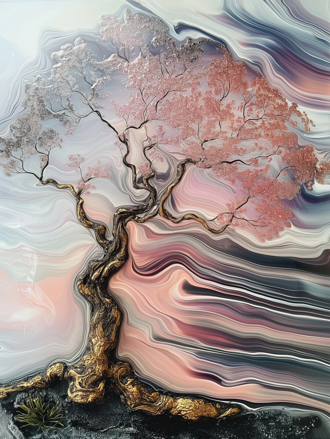 Wall Art Digital Download Abstract Tree Art Print Surreal Tree Art ...