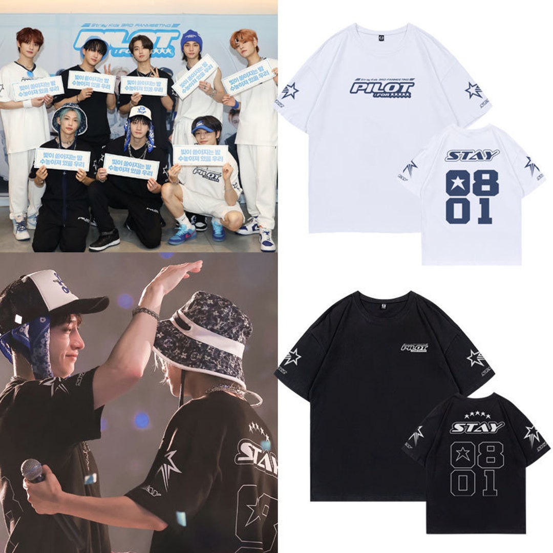 Stay Kids Shirts，stray Kids Stage-styled T-shirt, Stray Kids Concert ...