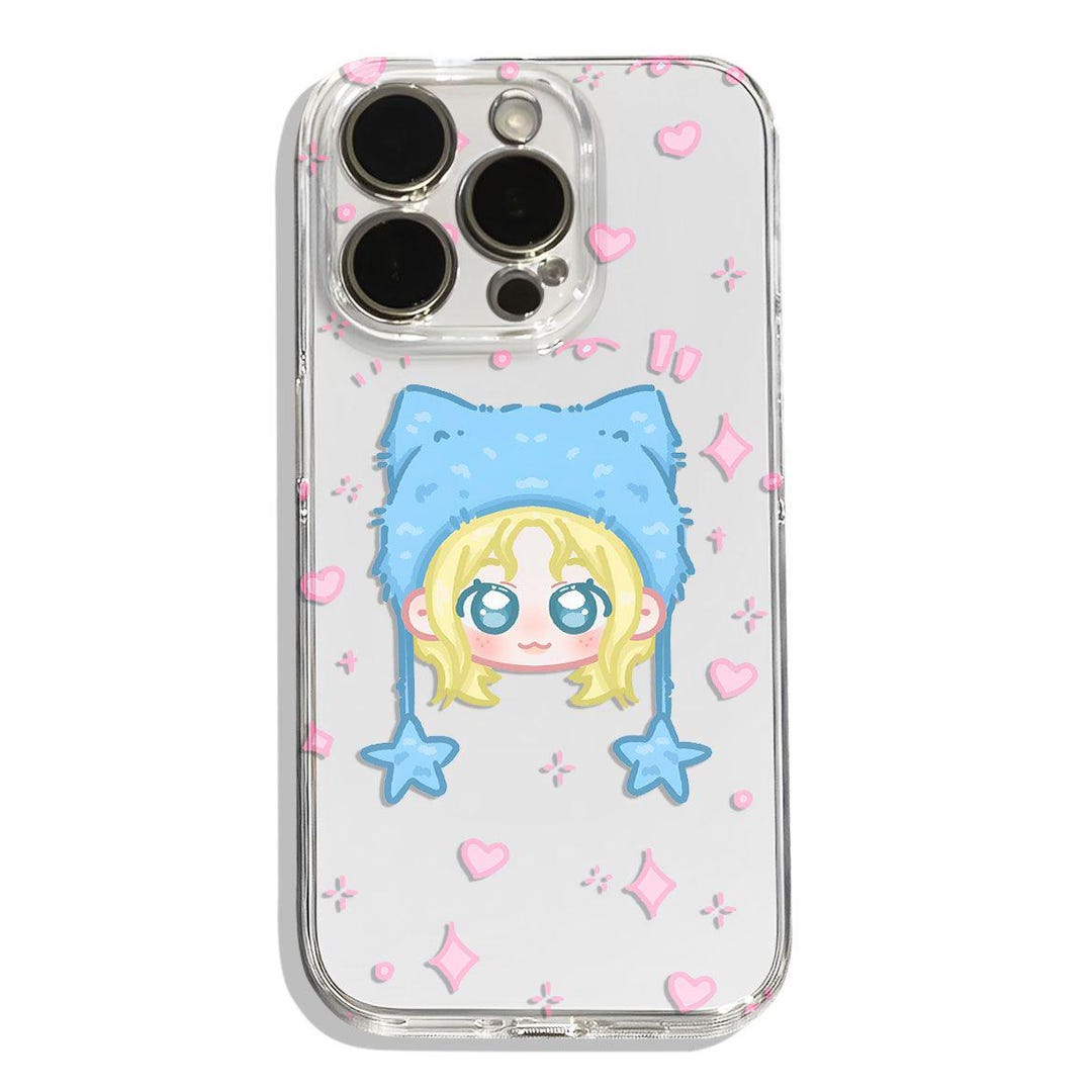 Stray Kids Felix-inspired Phone Case felix With Cat Ear Hat Cartoon ...