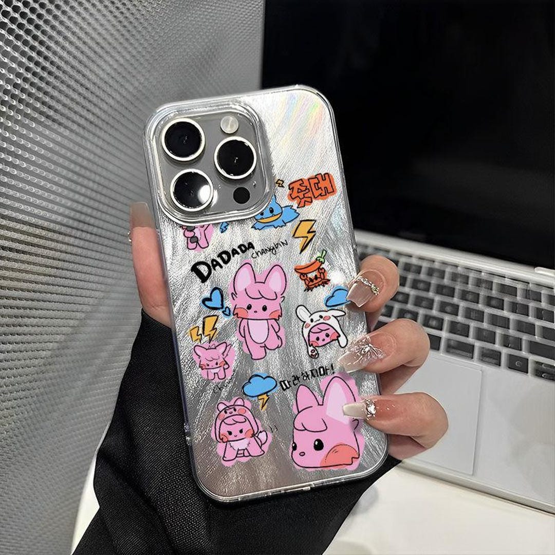 Custom KPOP Stray Kids Glitter Changbin Dwaekki iPhone Cases & Samsung ...