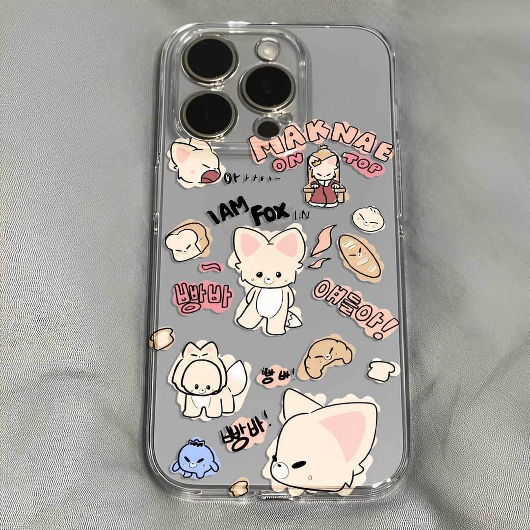 Stray Kids I.n-inspired I Am Fox Phone Case iPhone Cases/stray Kids Merch/skz SKZOO Phone Cases ...
