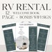 RV Rental Welcome Book Template, Camper Rental Guidebook, Motorhome ...