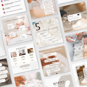 Cupping Therapy Instagram Template, Hijama Therapist IG Post, Chinese ...