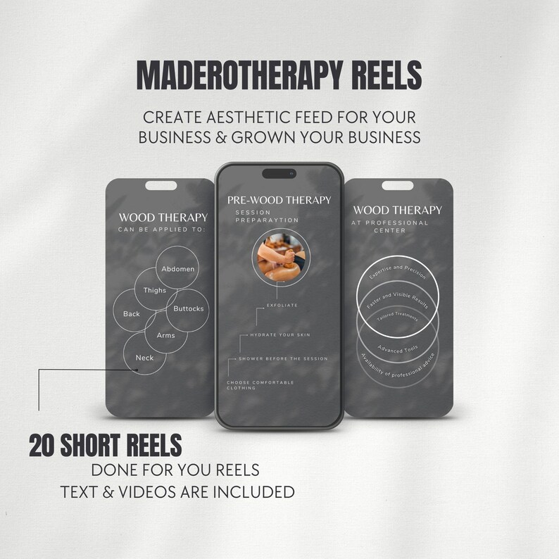 Wood Therapy Instagram Reels, Maderotherapy Social Media IG Post ...